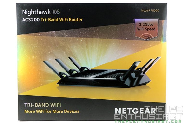 Netgear Nighthawk X6 R8000 Review - AC3200 Tri-Band WiFi Router