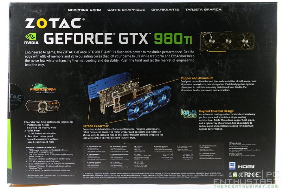 Zotac GeForce GTX 980 Ti AMP! Review - Pushing The Limit! | ThePCEnthusiast