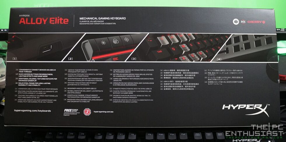 HyperX Alloy Elite Mechanical Gaming Keyboard Review - With Cherry MX ...