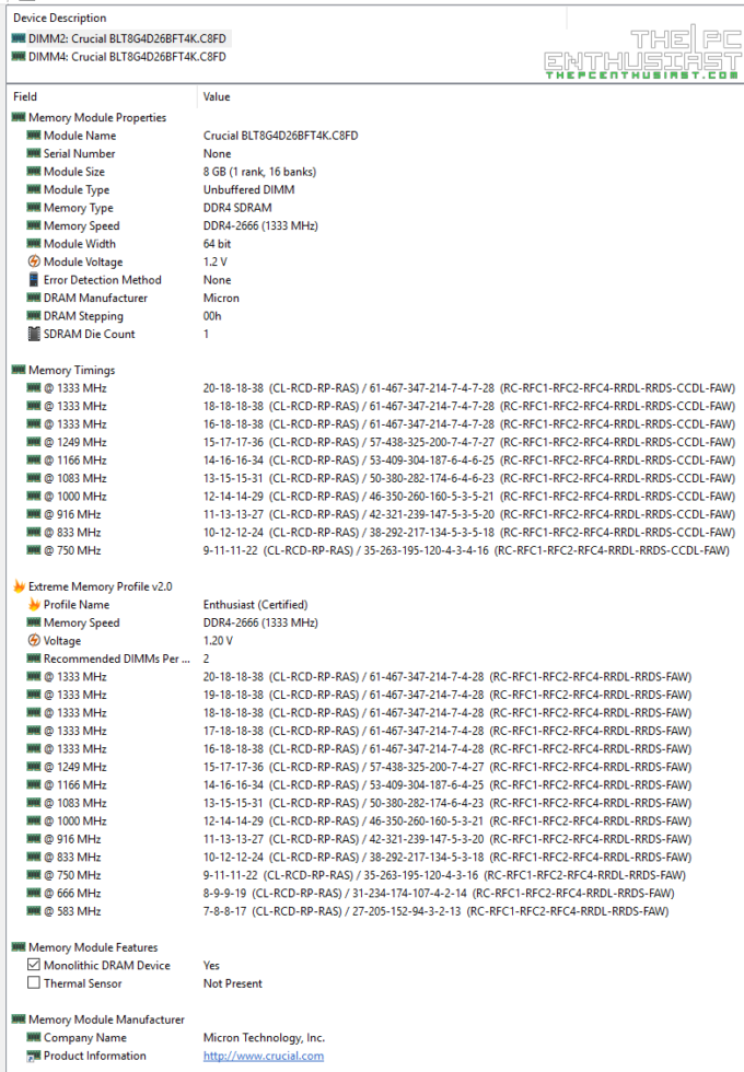 Ballistix Tactical Tracer RGB DDR4-2666 Review - Finally An RGB Gaming ...