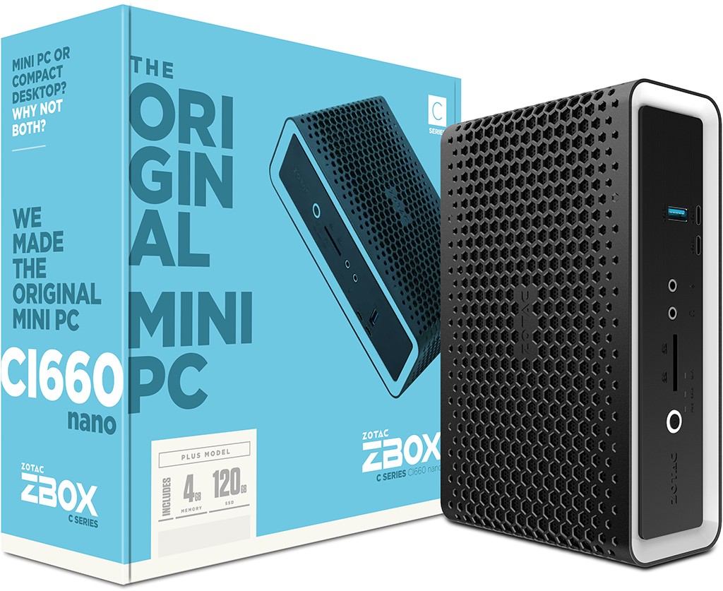 ZOTAC ZBOX C-series Mini PCs Announced – Features New Design and Fan ...