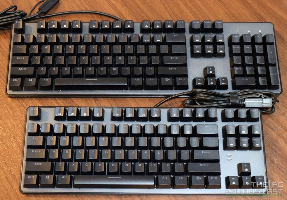 Tecware Phantom 104 and 87 RGB Mechanical Keyboard Review - Best Bang ...