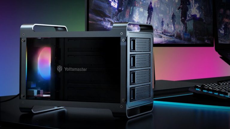 Yottamaster DF4RU3 4-Bay RAID External Hard Drive Enclosure Review ...