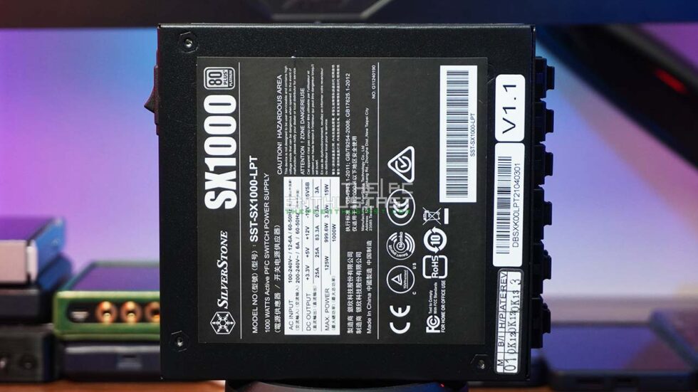 SilverStone SX1000 Platinum SFX-L PSU Review - Small But Powerful ...