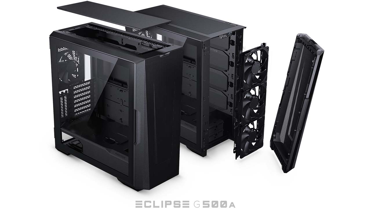 Phanteks Eclipse G500A Premium Mid-Tower Powerhouse Chassis Now Available