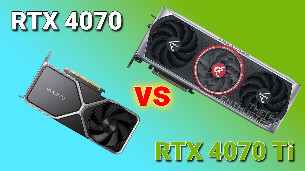 GeForce RTX 4070 vs RTX 4070 Ti GPU - Which One Should You Buy?