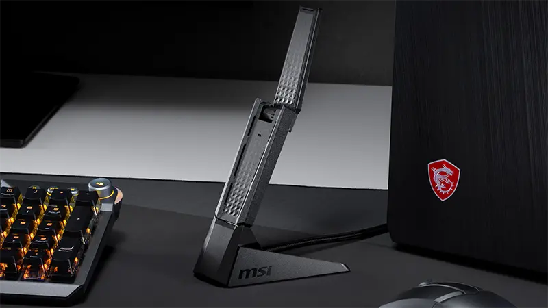 MSI AXE5400 WiFi 6E USB Adapter Released | ThePCEnthusiast