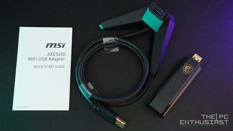 MSI AXE5400 WiFi 6E USB Adapter Review, Maximize Your Connection's ...