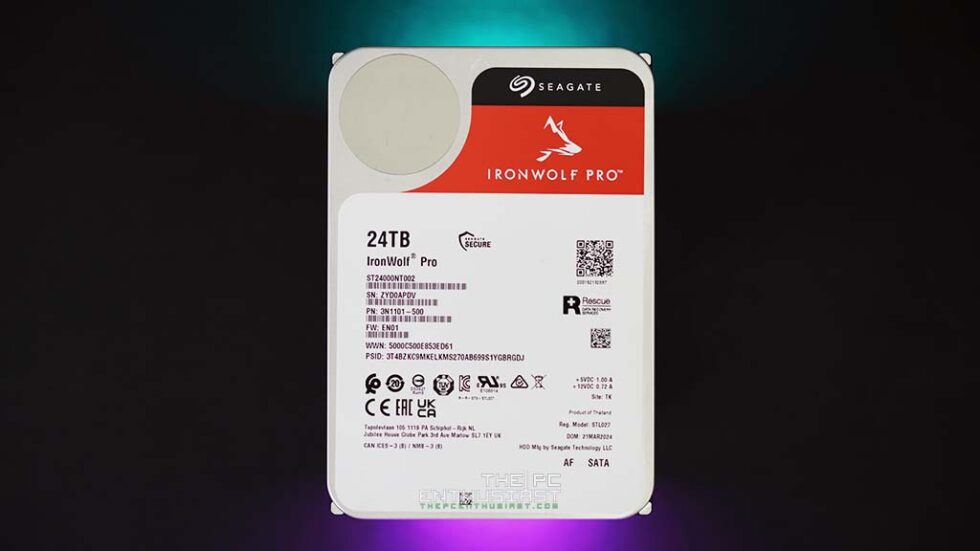 Seagate IronWolf Pro 24TB HDD Review, Best NAS Hard Drive This Year ...