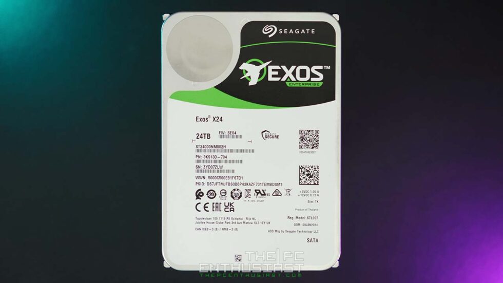 Seagate EXOS X24 24TB Enterprise HDD Review, Is Exos Better Than IronWolf Pro? | ThePCEnthusiast