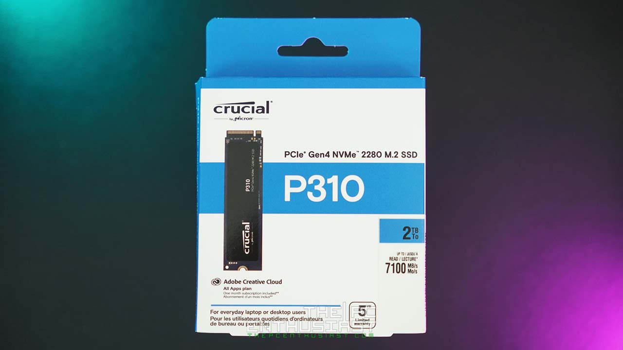 Crucial P310 2280 Gen4 NVMe M.2 SSD Review - Same Fast Performance ...
