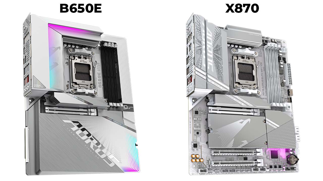 AMD X870(E) vs. X670(E) and B650(E): What's the Difference and Which ...