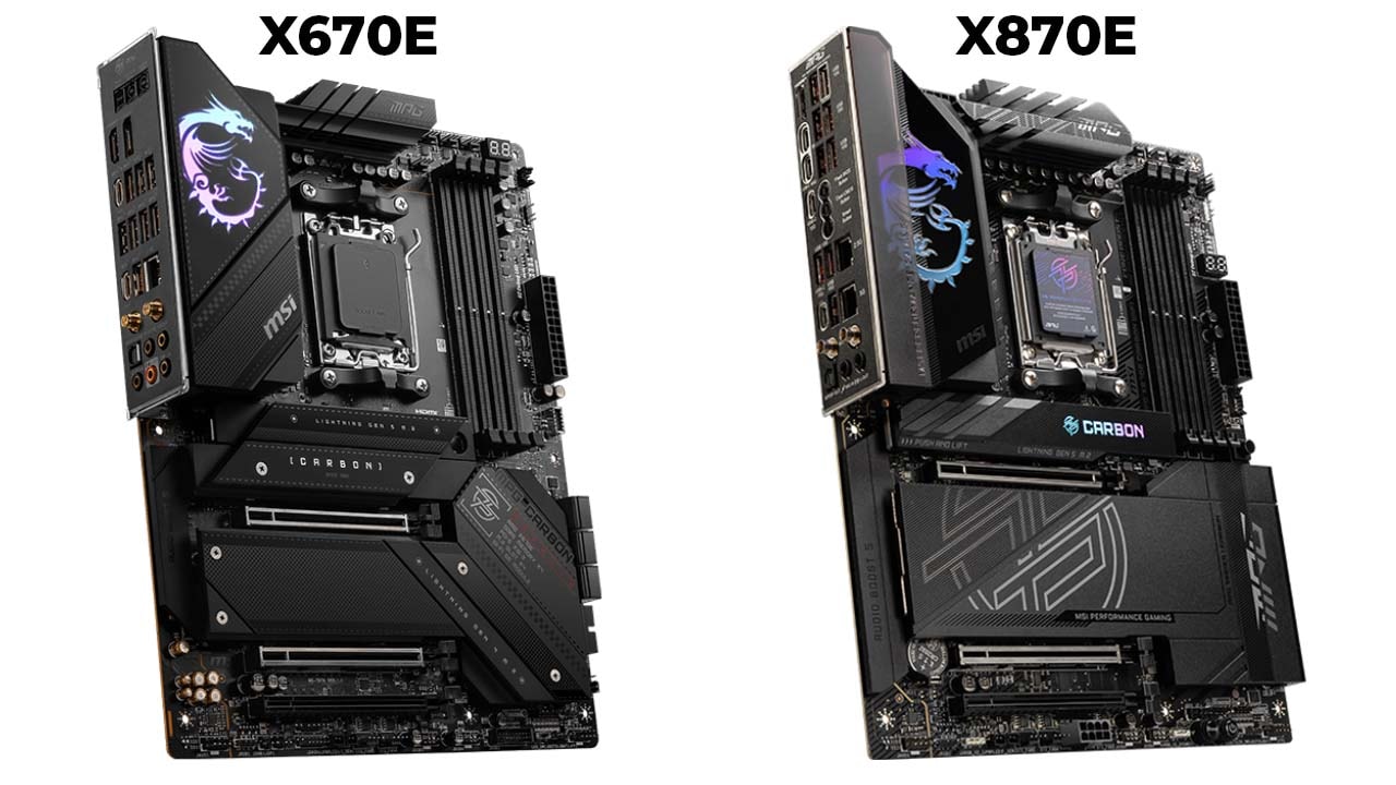 AMD X870(E) vs. X670(E) and B650(E): What's the Difference and Which Motherboard To Get ...