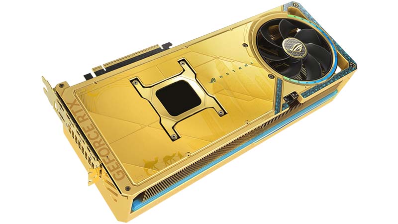 Asus Releases ROG Astral RTX 5090 Dhahab Edition - From Sands to Skies ...