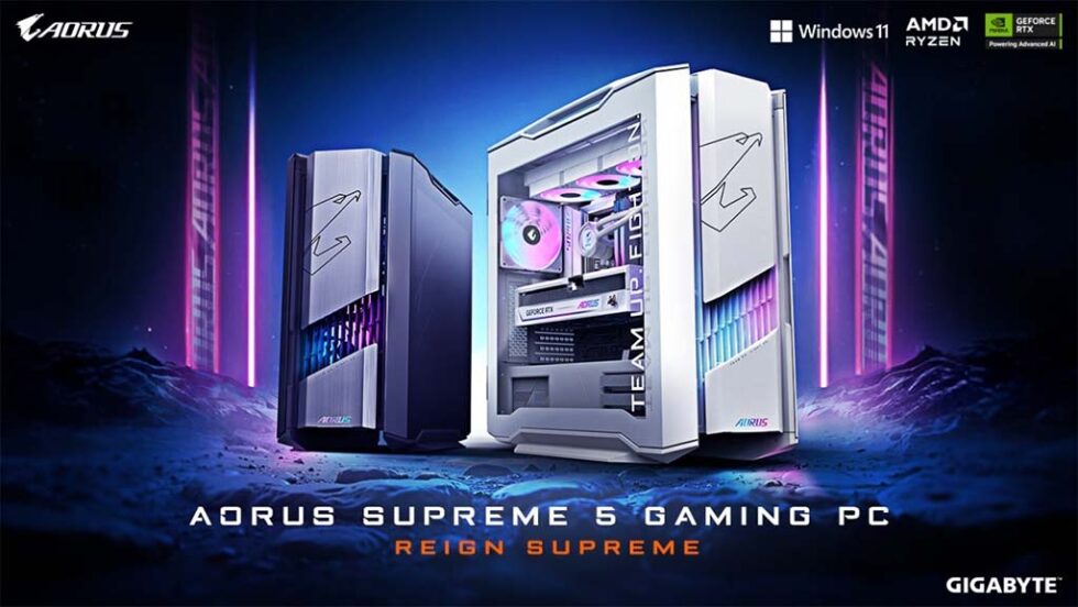 Gigabyte Releases AORUS Supreme 5 High-End Desktop Gaming PC with RTX ...
