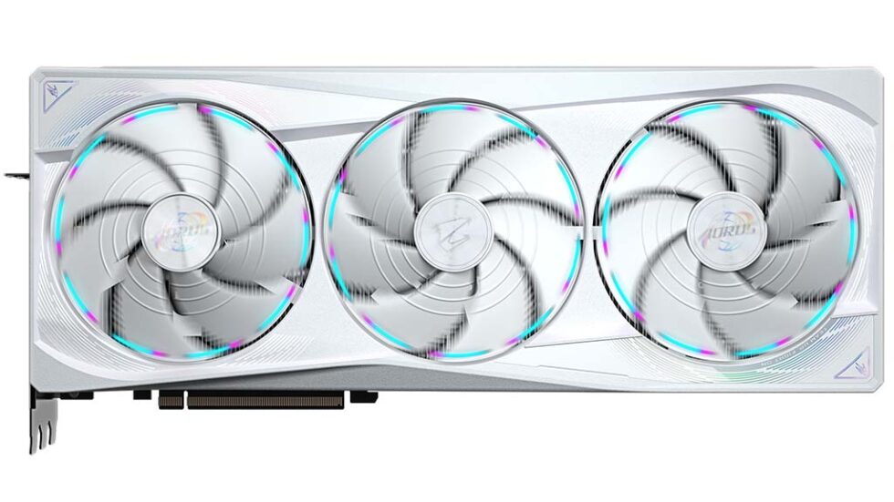 Gigabyte AORUS GeForce RTX 5090 Stealth Ice Graphics Card Has Hidden ...