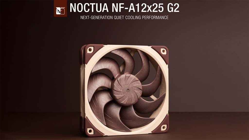 Noctua NF-A12x25 G2 Now Available - Noctua's Next-Generation 120mm Fan ...