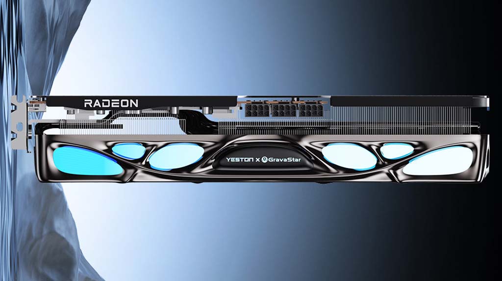 GravaStar X Yeston Unleashes RX 9070 XT Mercury Nova OC Graphics Card ...