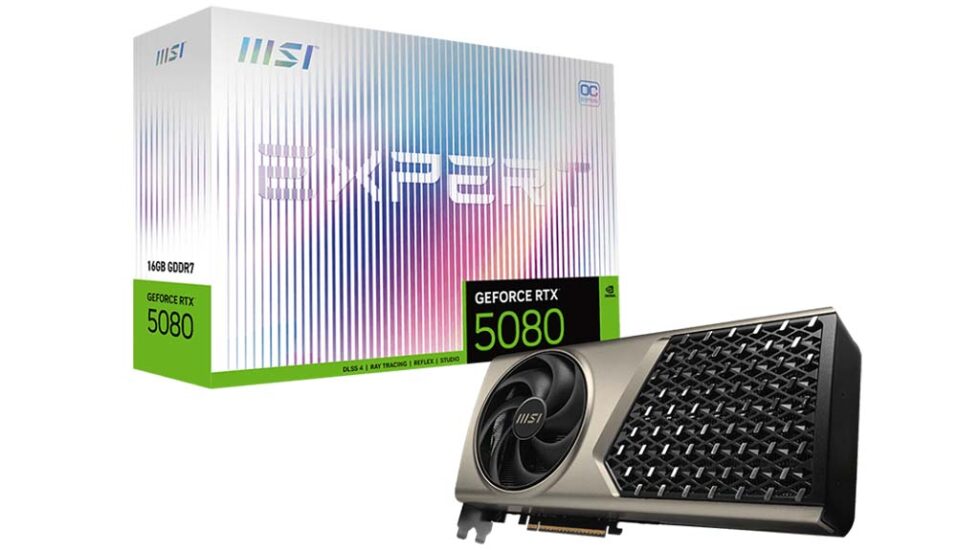 MSI Unleashes GeForce RTX 5080 and RTX 5070 Ti EXPERT Graphics Card ...