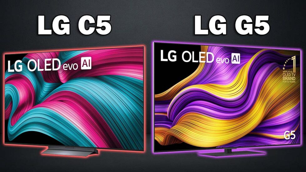 LG C5 vs LG G5 2025 OLED TV Comparison - Which Should You Buy ...