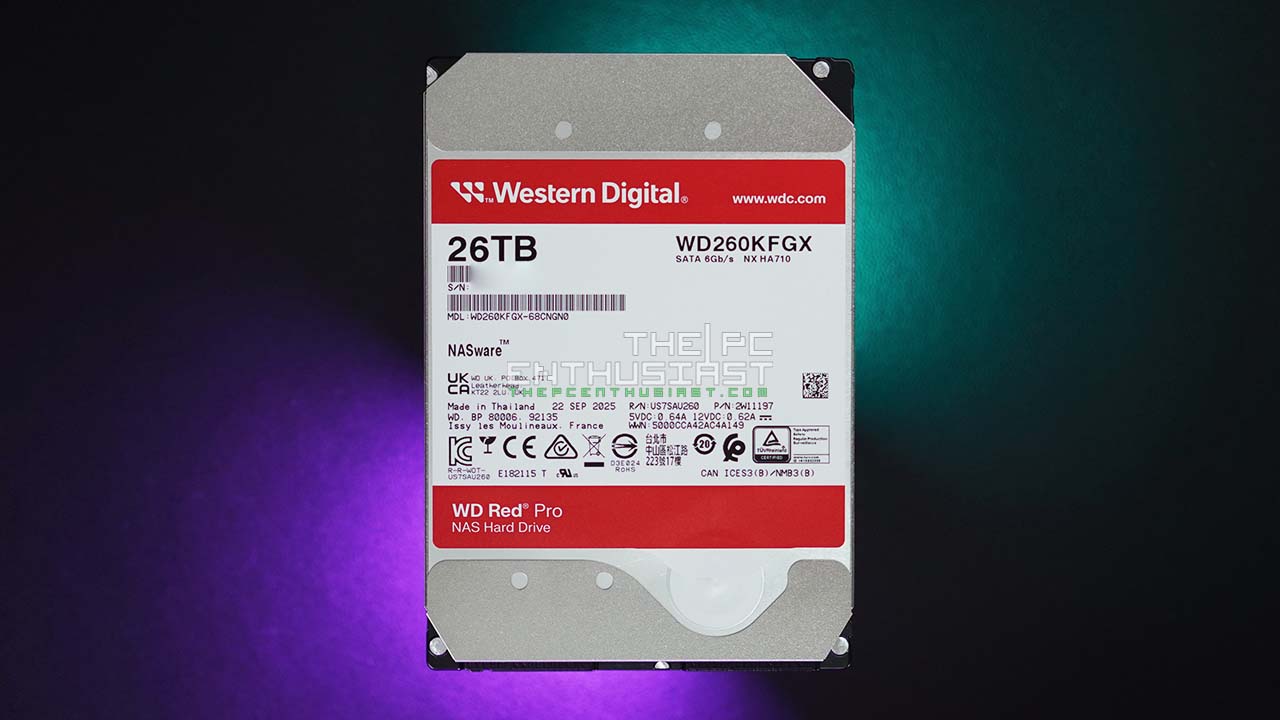 WD Red Pro 26TB Hard Drive Review | ThePCEnthusiast