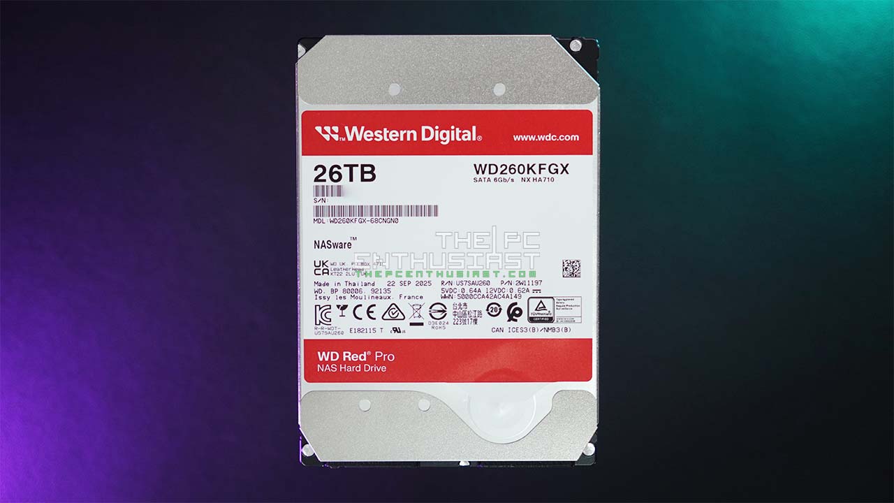 WD Red Pro 26TB Hard Drive Review | ThePCEnthusiast