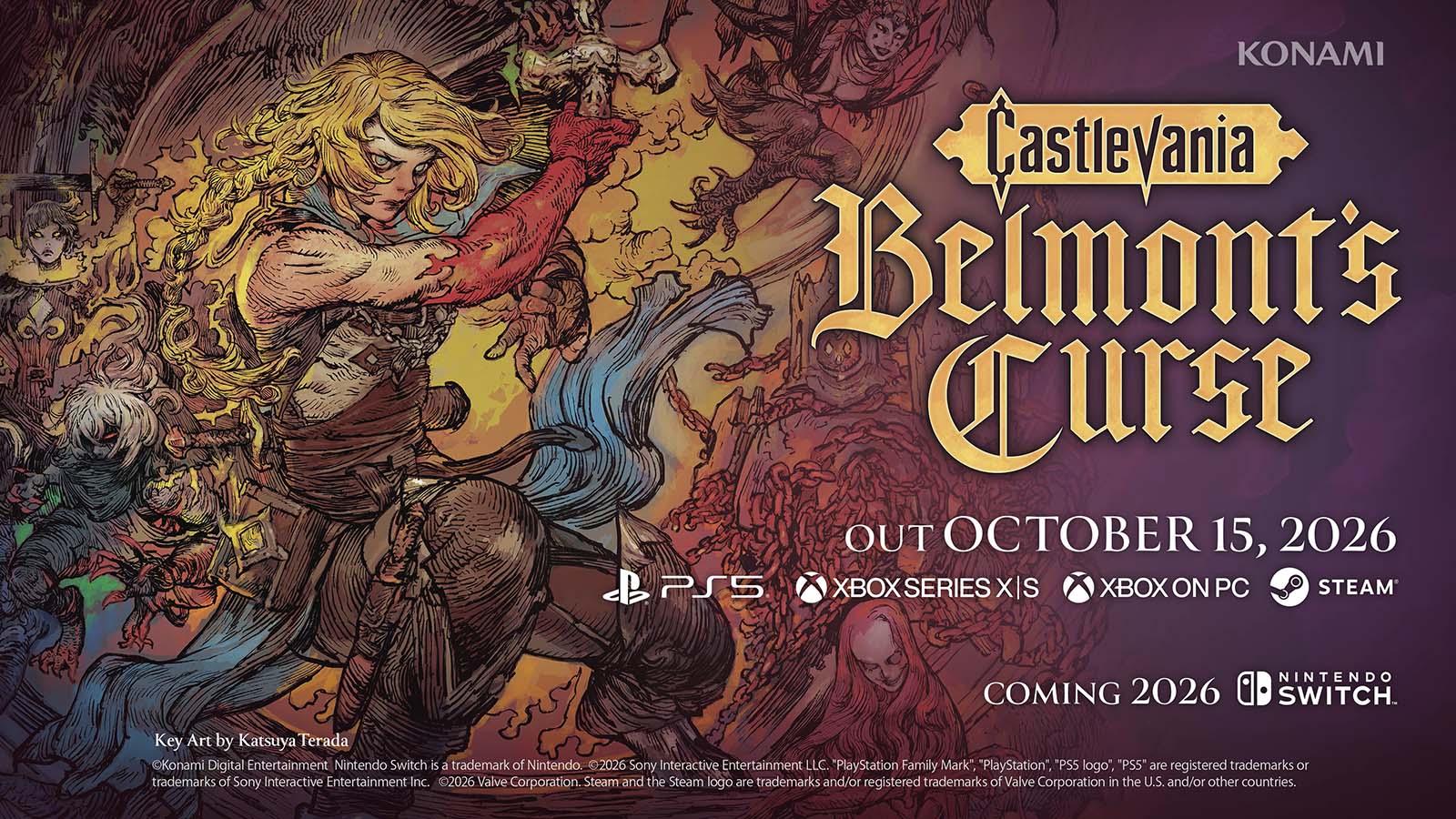 Castlevania: Belmont's Curse Trailer Reveals Release Date, Characters ...